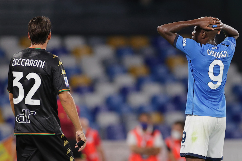 Gazzetta e Osimhen: due giornate sono il minimo per condotta violenta ...