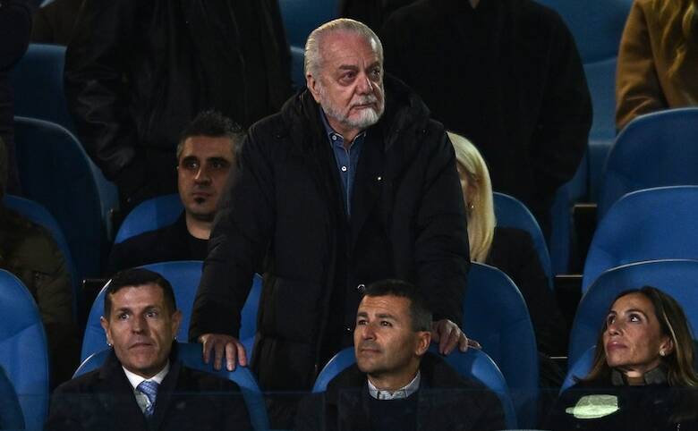Napoli-Venezia, De Laurentiis: «Sarò a Los Angeles, mi alzerò alle 4 ...